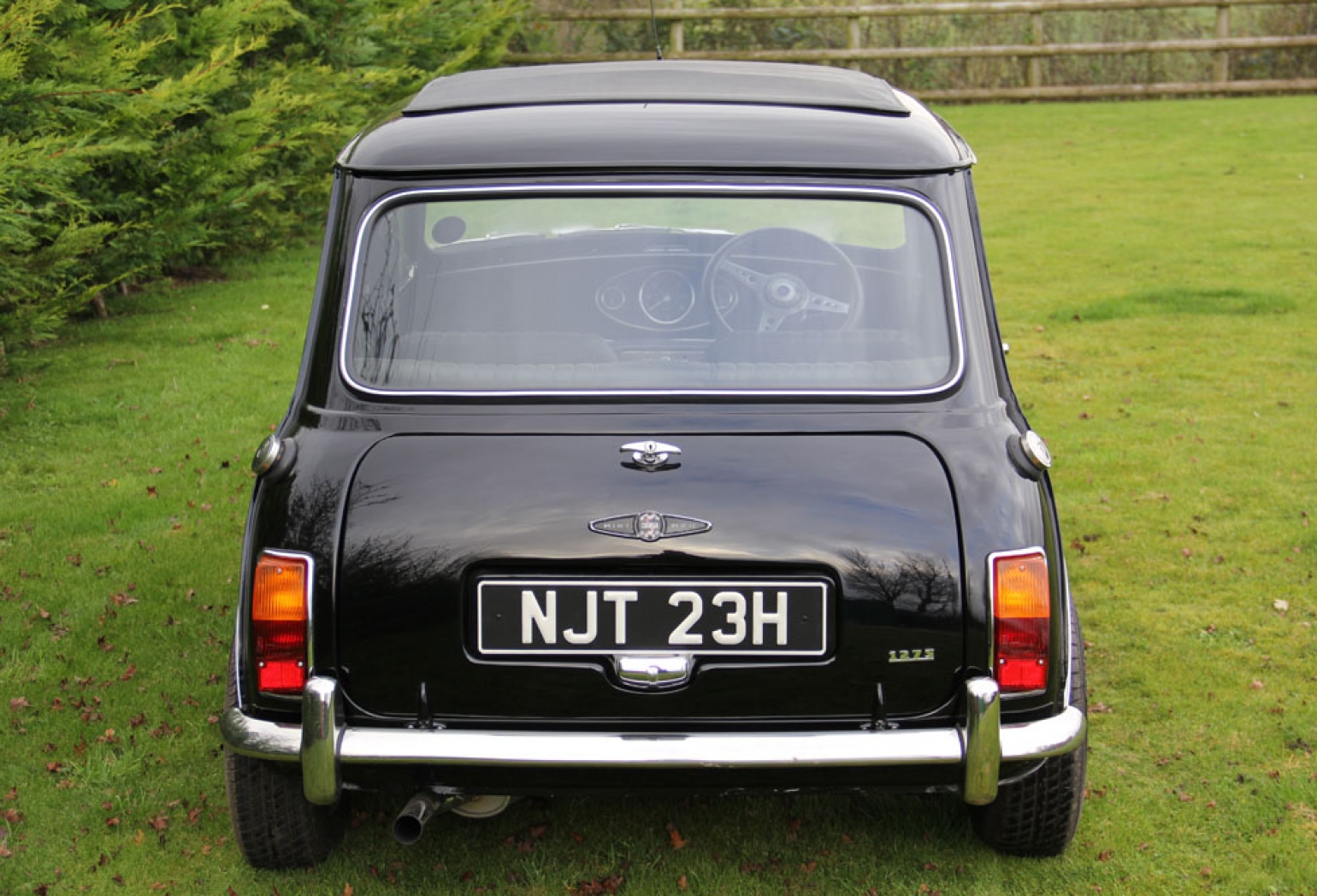 1968 Mini Cooper S Black – Auric Classic Cars